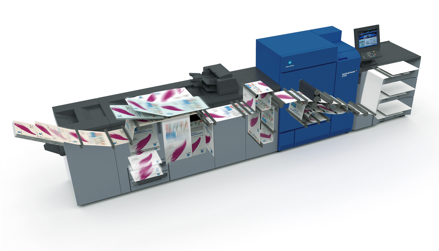 Bizhub PRESS C1100/C1085 – X-Print